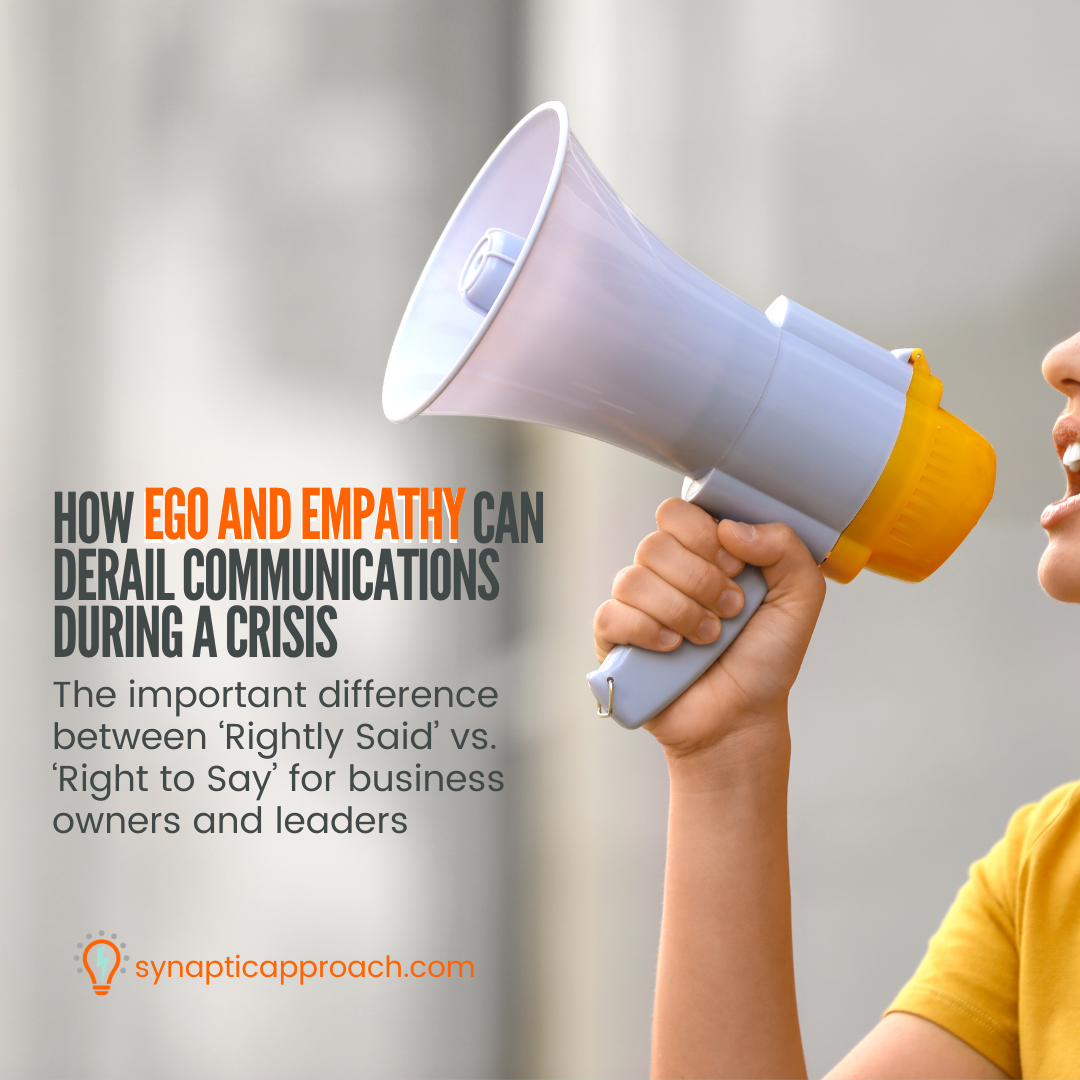 Avoiding Missteps: How Ego and Empathy Can Derail Communications During ...